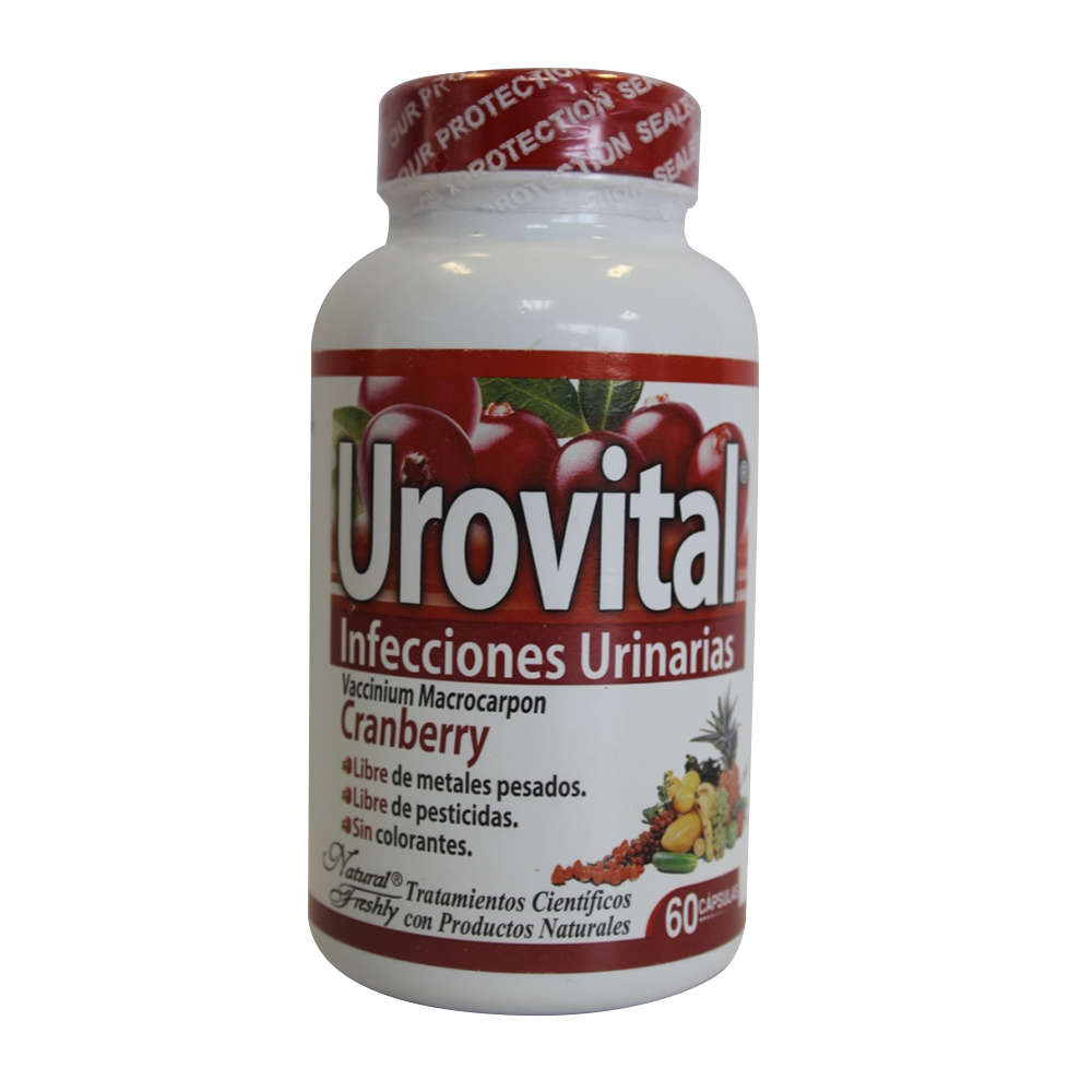 UROVITAL X 60 CAPS (Natural Freshly) – Natural + Mente